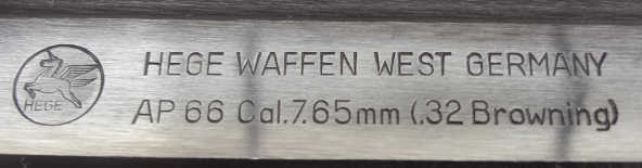 Hege AP66 Pistol Hungarian Weapons FEG Femaru